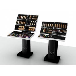 Groothandel Metalen standaard voor make-up displays - Beautyleverancier.nl